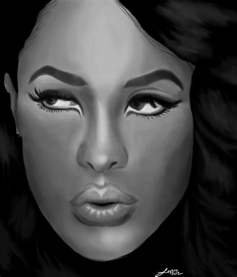 Aaliyah By Quezzi On Deviantart