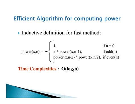 c2 efficient algorithm for computing powers prime factorization algorithm algorithm