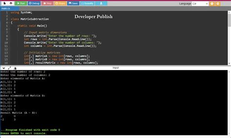 c program to display upper triangular matrix