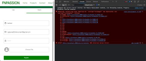 reactjs my app is taking localhost 3000 as the server but i have localhost 4000 as the server