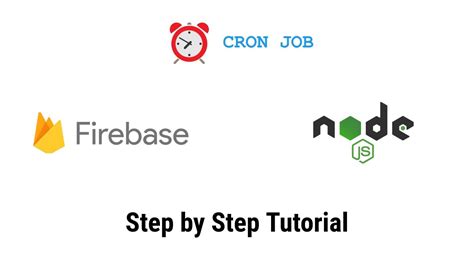 firebase schedule functions firebase cron job nodejs step by step tutorial youtube