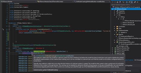 Entity Framework Visual Studio Cannot Resolve Symbols And Yet Builds