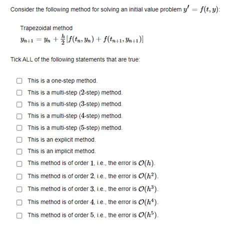 solved consider the second order initial value problem
