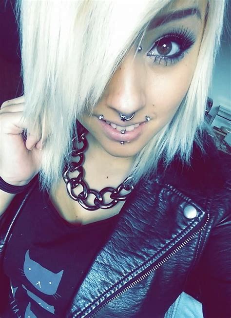 Pin By Jordyne 🍭 On Crazy Style Piercings For Girls Cute Emo Girls Emo Girls