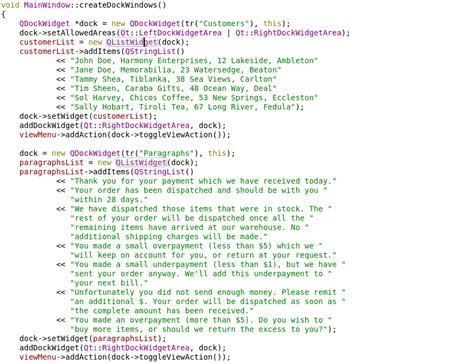 QDockWidget详解 CSDN博客