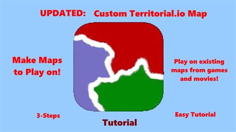 Updated How To Make A Territorial Io Custom Map Youtube