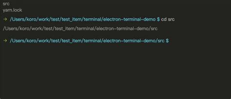javascript 手摸手教你写一个命令行终端[electron实战] obkoro1前端分享 segmentfault 思否