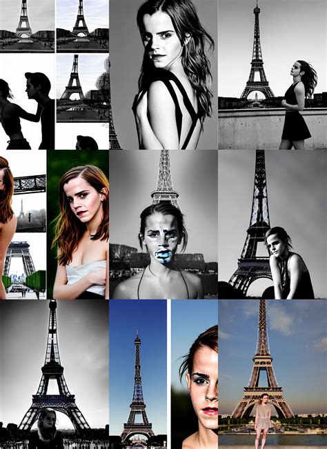 Intimate Photo Of Emma Watson Being In Front Of The Stable Diffusion