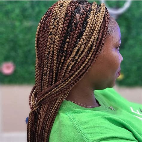 20 Beautiful Medium Box Braid Hairstyles Forever Braids