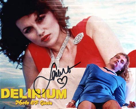 Serena Grandi Signed Photo Delirium Le Foto Di Gioia Signedforcharity