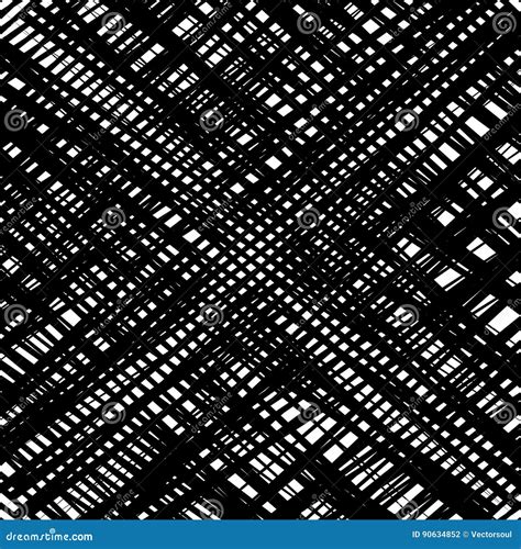 Random Intersecting Lines Abstract Geometric Pattern Random Grid Mesh