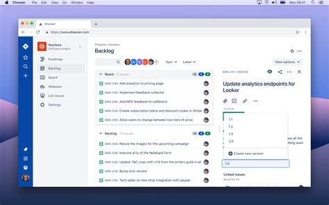 releases and versions are now available in jira software cloud next gen projects