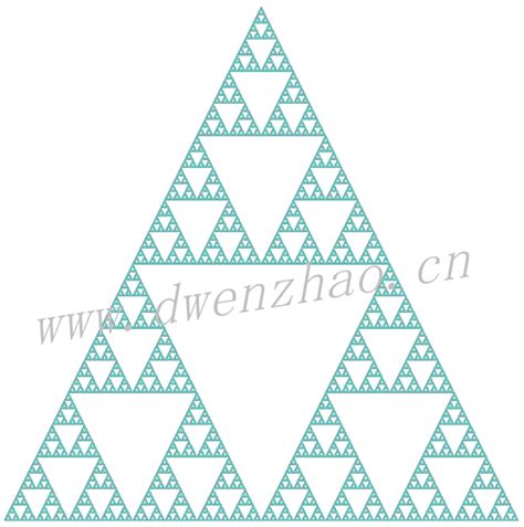 canvas中绘制sierpinski三角形