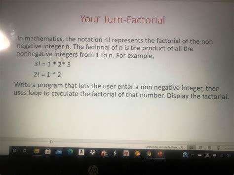 solved your turn factorial in mathematics the notation n