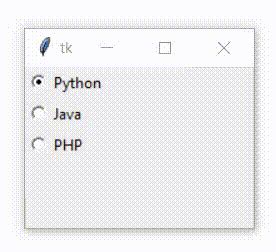 Radiobutton Tkinter Python 3 StackHowTo