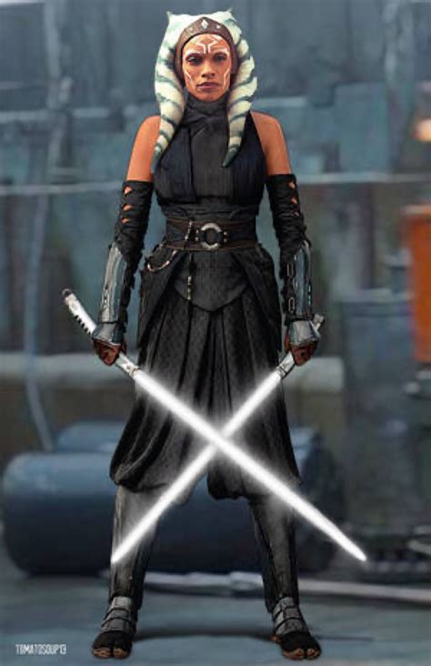 The Mandalorian Ahsoka Tano Rosario Dawson By Wolverine103197 On Deviantart Star Wars