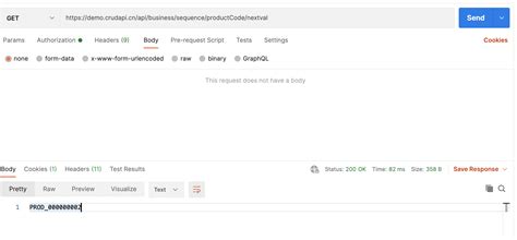 「crudapi」零代码实现订单序列号sequence 阿里云开发者社区