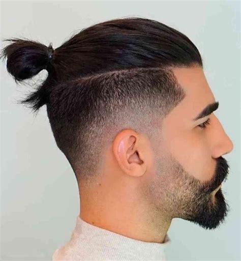 11 Awesome Man Bun Hairstyles With A Fade For 2024
