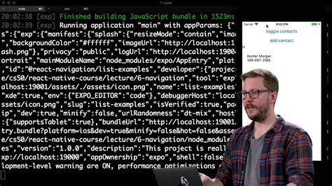 navigation lecture 6 cs50 s mobile app development with react native 2018 youtube