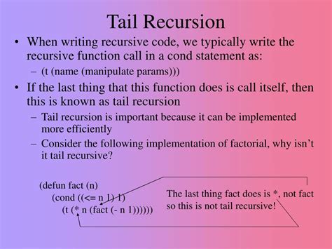 ppt recursion vs iteration powerpoint presentation free download id 690569