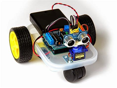 Membuat Rangkaian Robot Microbot Dengan Arduino Uno Elektronika Kontrol