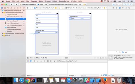 IOS Swift TableViewController With Inner TableView In A Static Cell