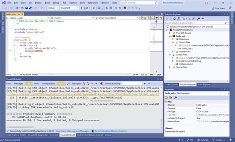 profiling raspberry pi pico projects with visualgdb visualgdb tutorials