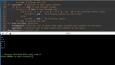 Solved Question 4 Write A Python Program Using Functions To Draw A Course Hero