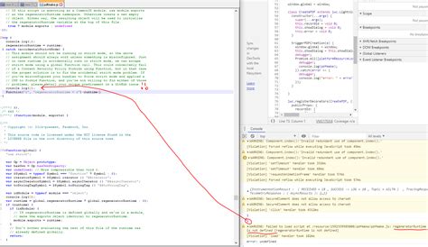 cannot read property typed array support of undefined in a build bundle and regeneratorruntime