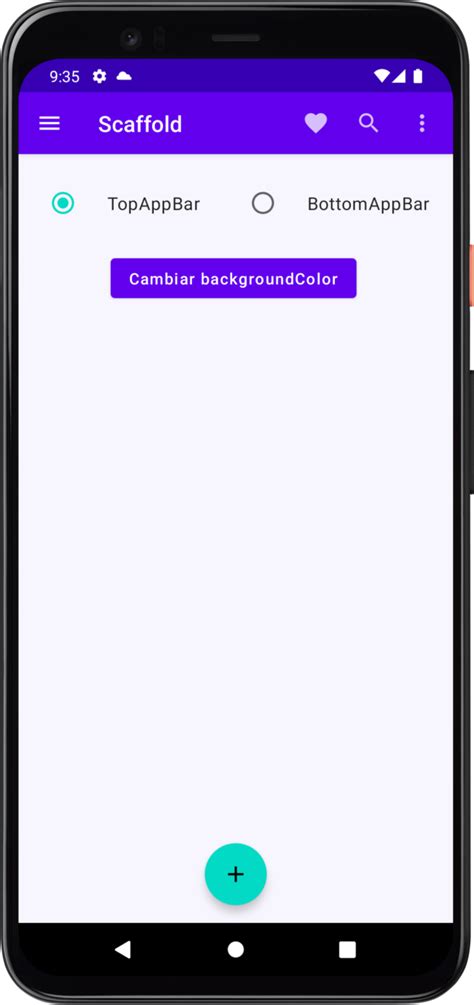 Scaffold En Jetpack Compose Develou
