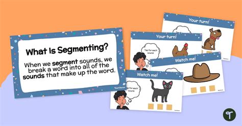 introducing phoneme segmentation slide deck teach starter