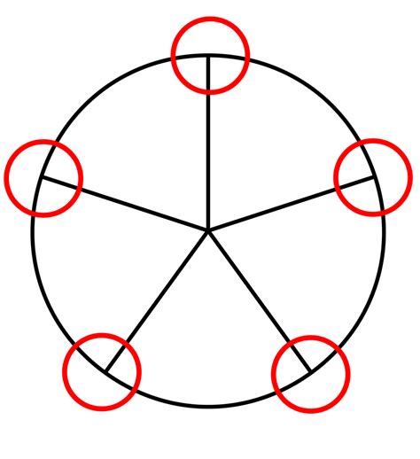 Swift3 Split A Circular UIView Into 5 Equal Angle Pieces Stack Overflow