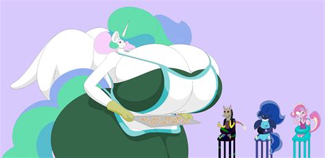 1068666 Questionable Artisttwo Ton Neko Discord Princess Cadance Princess Celestia