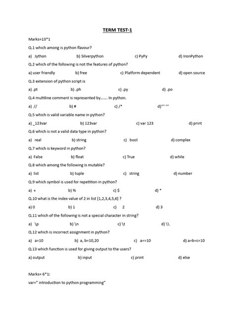 fycs 1 pdf python programming language computer programming