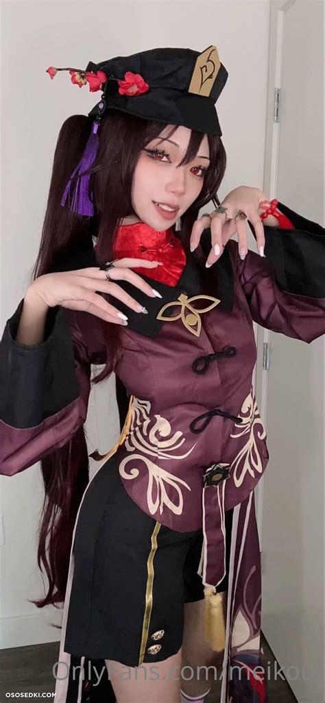 Meikoui Hu Tao Naked Cosplay Asian 9 Photos Onlyfans Patreon