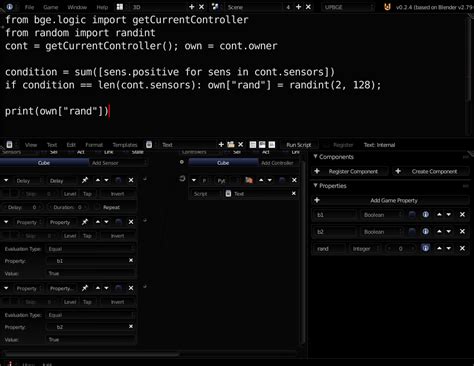 Defining Sensors In Python 4 By Liebranca Game Engine Support And