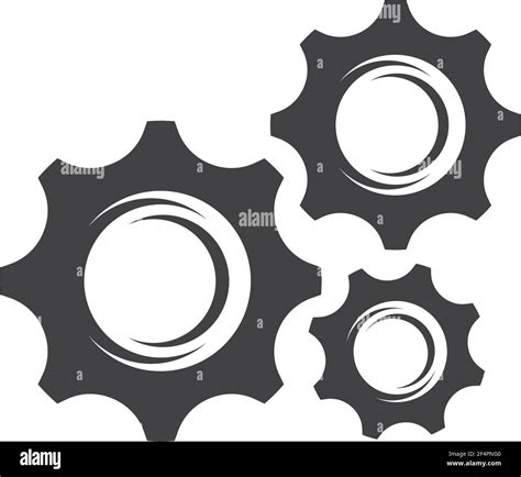Gear Logo Template Vector Icon Illustration Stock Vector Image Art