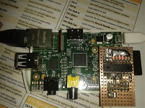 Labvolution Raspberry Pi MCP23008 Port Expander