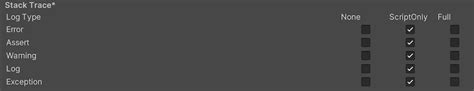 Unity Manual Standalone Player Settings