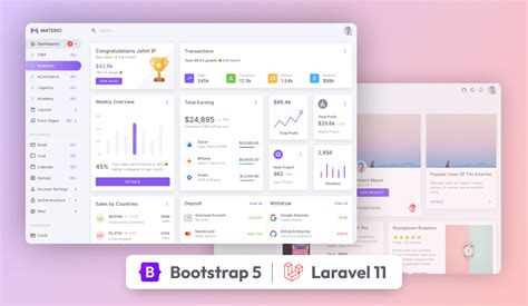 8 Laravel Admin Dashboard Templates Free Pro
