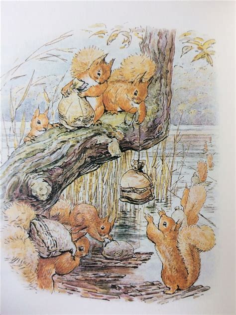 From The Tale Of Squirrel Nutkin By Beatrix Potter Published By The