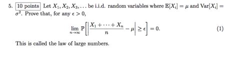 solved let x 1 x 2 x 3 be i i d random variables