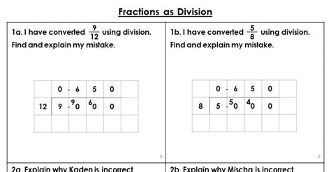 fractions as division reasoning and problem solving classroom secrets classroom secrets