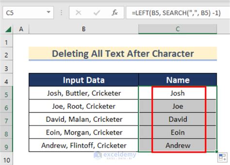 How To Remove Text After Specific Character In Excel Printable Online