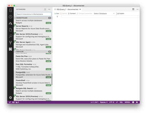 Azure Data Studio Postgresql Extension Ffkiza