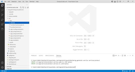 generate service using angular cli octopuscodes