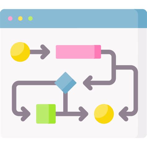 Diagrama De Flujo Iconos Gratis De Seo Y Web