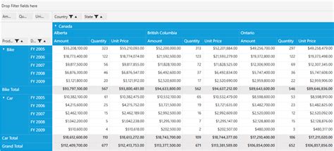 Expression Fields In WPF Pivot Grid Control Syncfusion