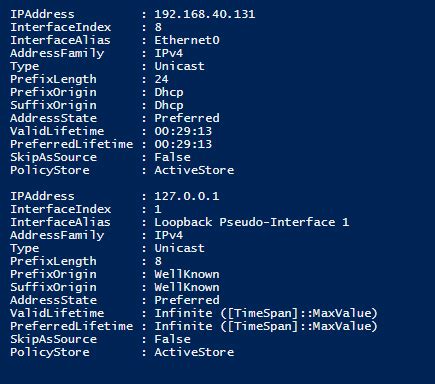 Configuring Network Adapter TCP IP Settings Using