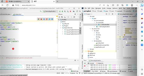 idea使用bootstrap做轮播图 idea怎么做轮播图 csdn博客